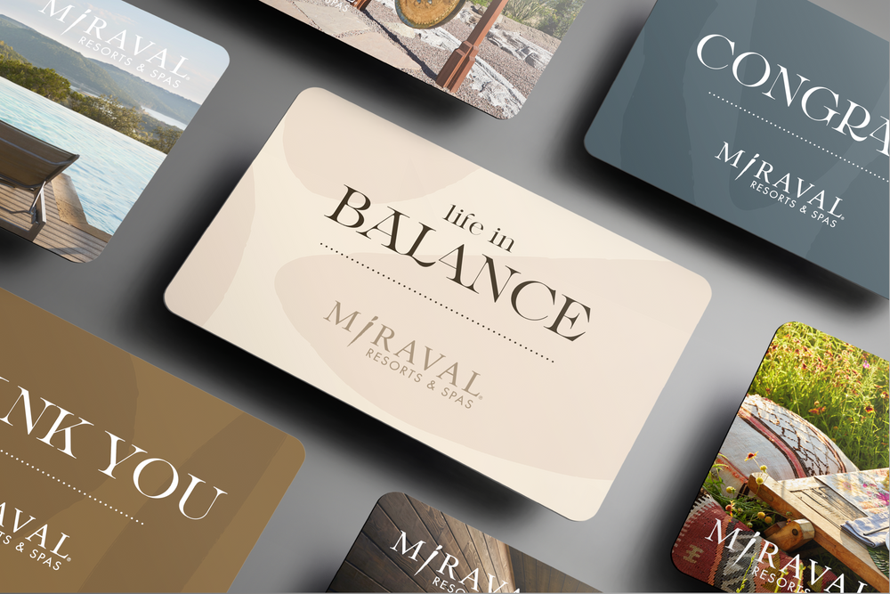Miraval Gift Cards